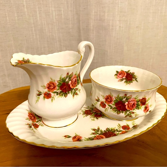 Kitchen | Royal Standard Fine China England English Rose Creamer Sugar ...